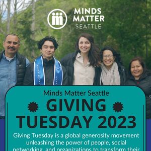 Minds Matter Seattle Giving Tuesday 2023: Celebrate 10 Years!